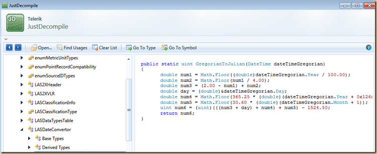 Aggregated Intelligence: JustDecompile from Telerik (beta available now)
